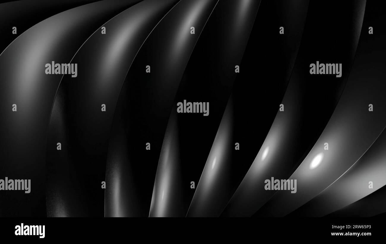 Moving Stream Of Curved 3d Lines Design 3d Metal Lines Move In Plexus