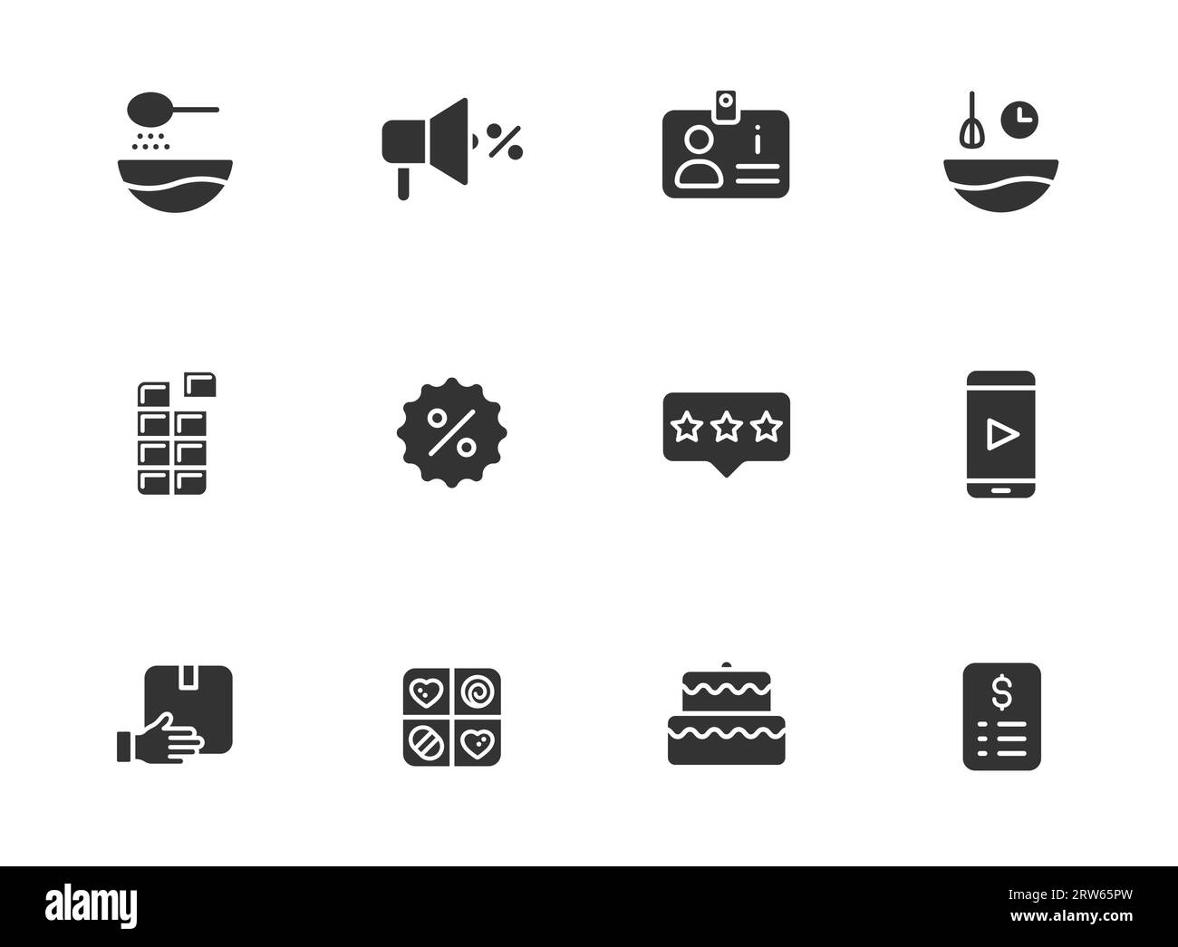 Sweet shop design Cut Out Stock Images & Pictures - Alamy