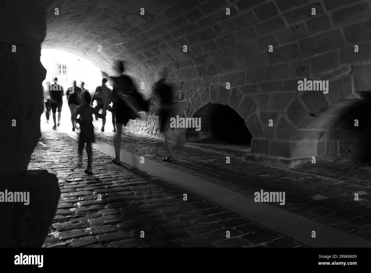 Man passing through wall hi-res stock photography and images - Alamy