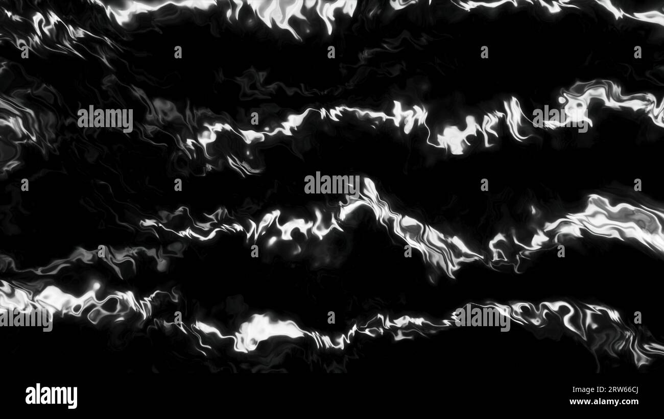 Stream of glowing and flickering lines of energy. Motion. Electric ...