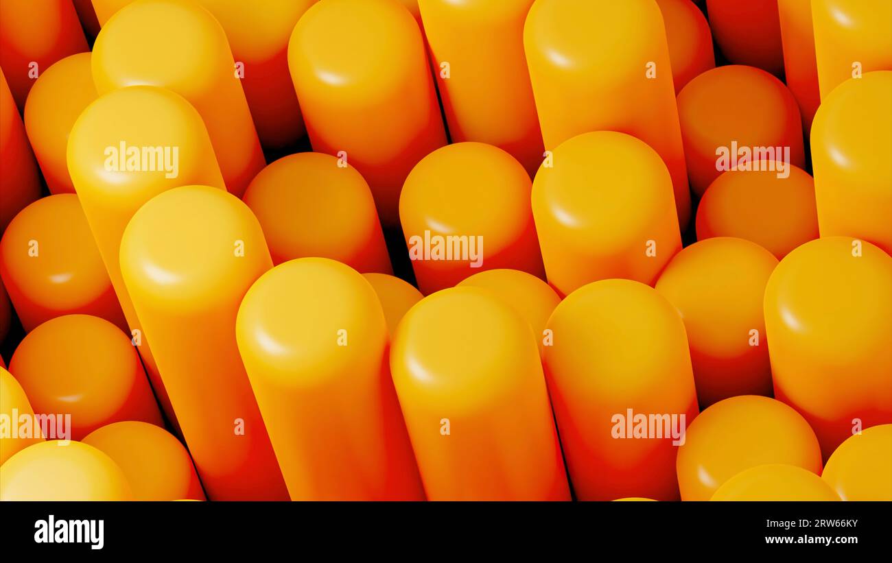 Moving 3d sticks in cartoon style. Design. Rising and falling 3d ...