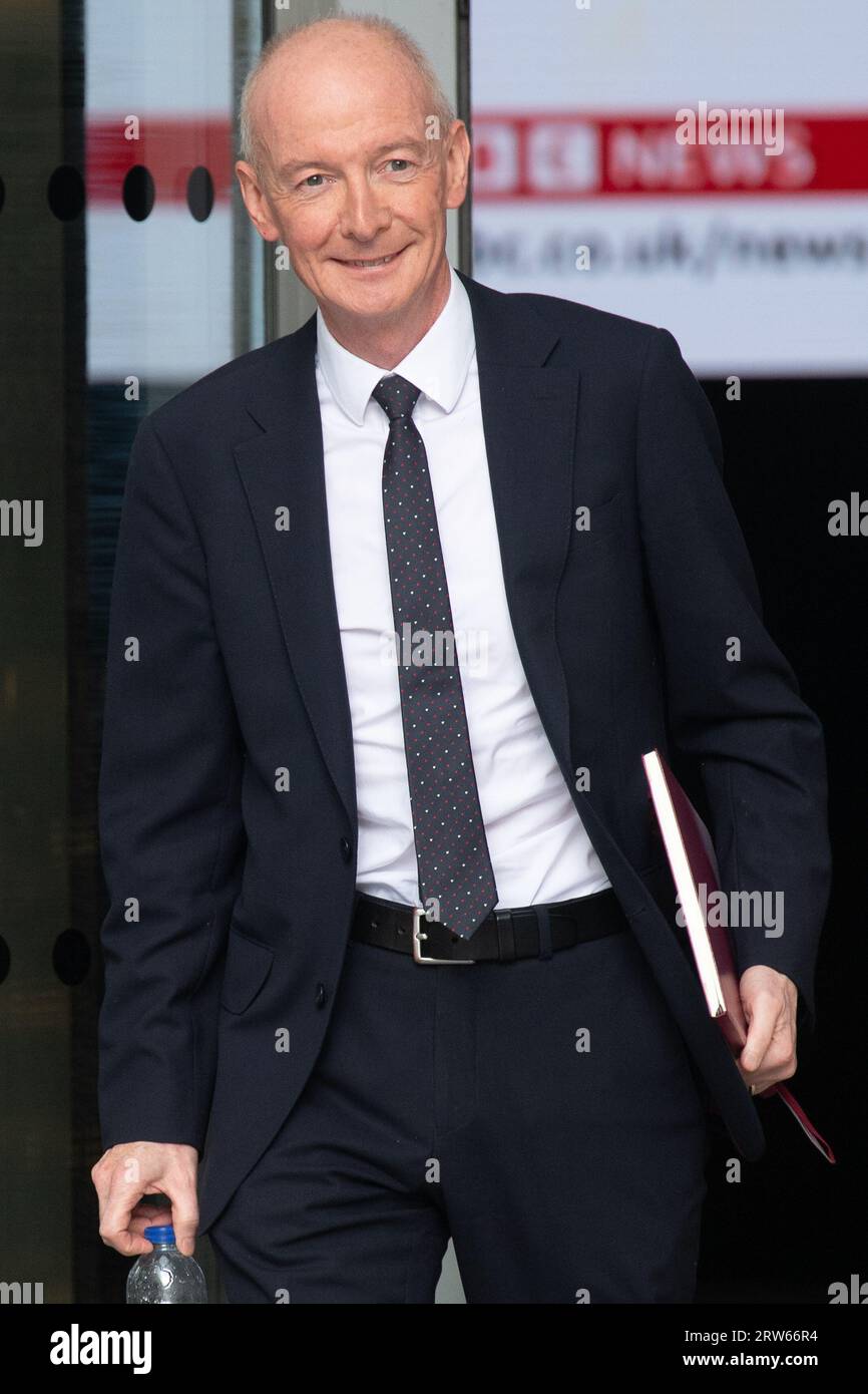 London, UK. 17 Sep 2023. Pat McFadden - Shadow Cabinet Office Minister ...