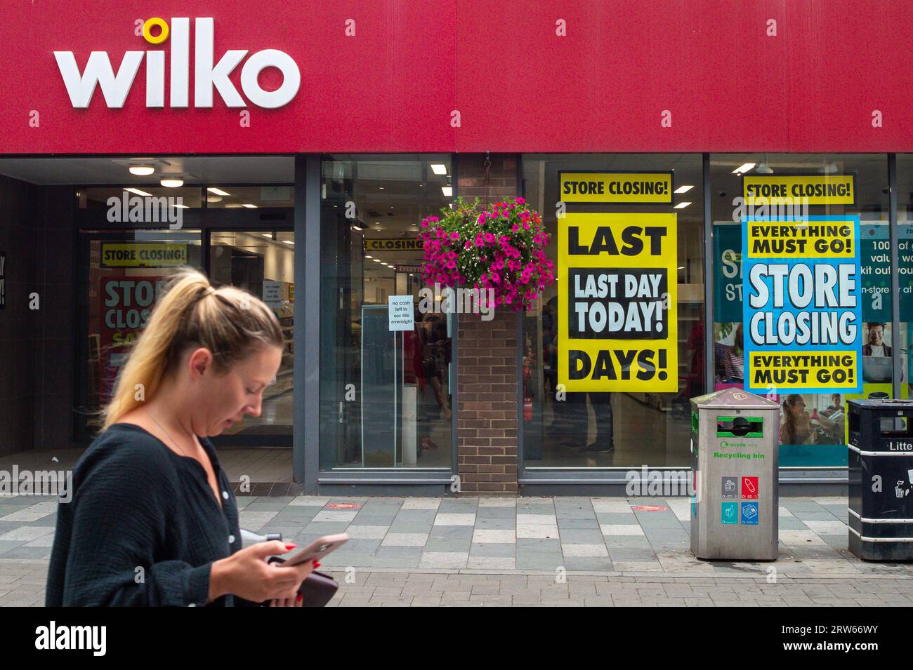 Maidenhead, Berkshire, UK. 17th September, 2023. The Wilko Store in ...