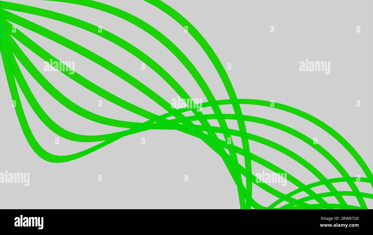 Moving swirling structure of curved lines. Design. Simple abstract ...