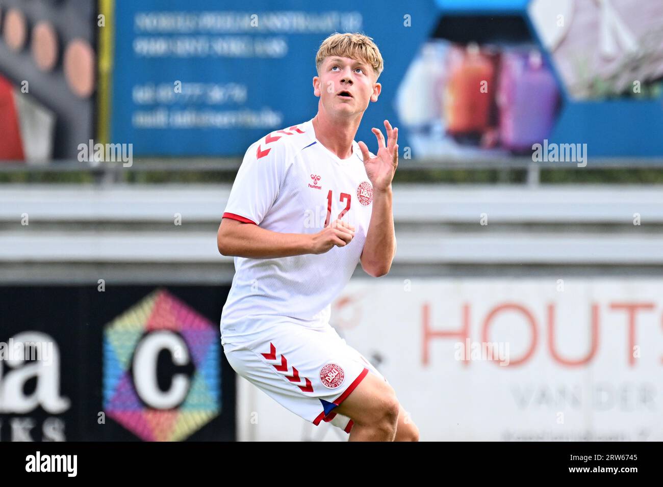 Sint Niklaas, Belgium. 17th Sep, 2023. Kasper Stroh Hanson of Denmark ...
