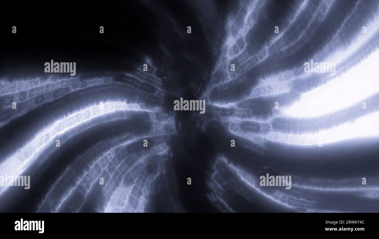 Cosmic abstract vortex moving with plasma light. Motion. Luminous ...