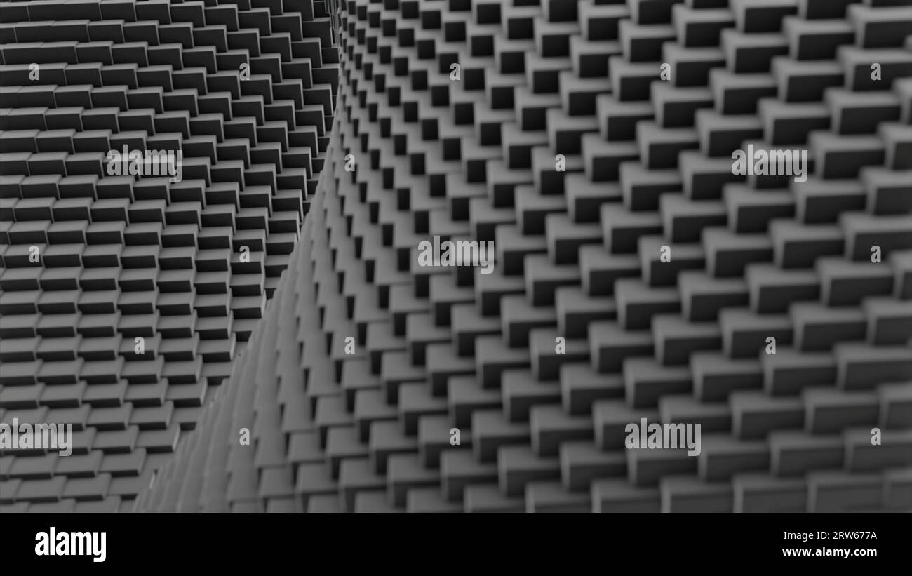 Changing geometric background with 3d distortion. Design. Moving ...