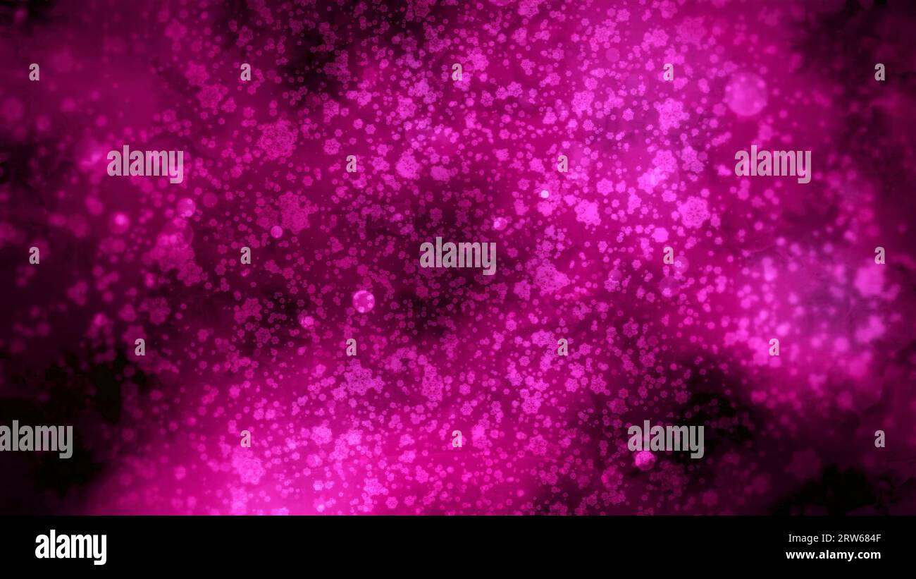 Background with flashing round spots of bacteria. Motion. Lots of ...