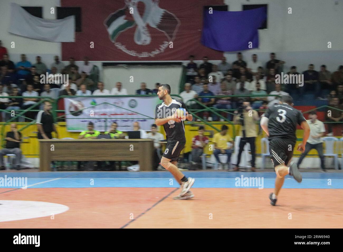 Gaza, Palestine, USA. 16th Sep, 2023. (SPO) 2023 Palestine Handball Cup ...