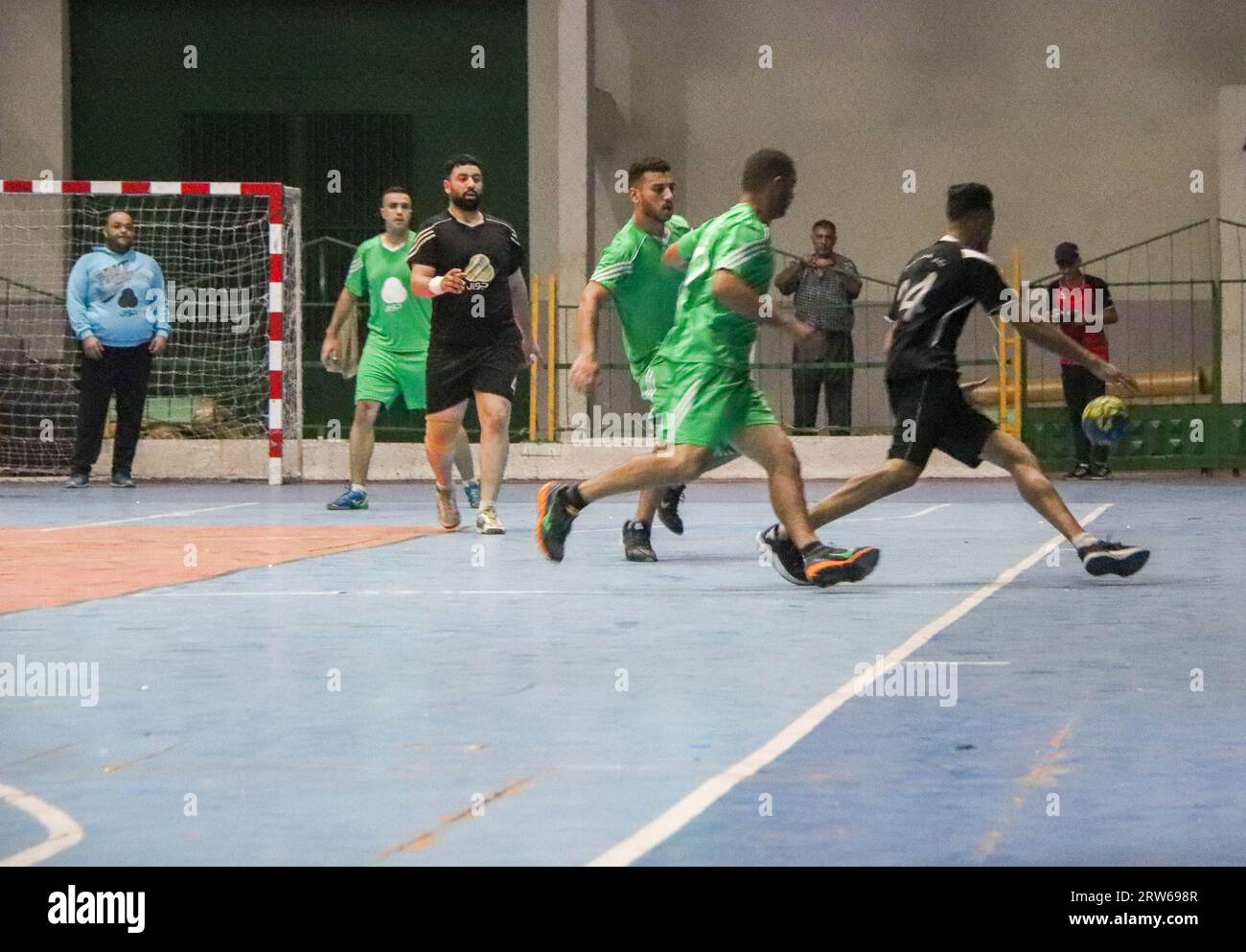 Gaza, Palestine, USA. 16th Sep, 2023. (SPO) 2023 Palestine Handball Cup ...