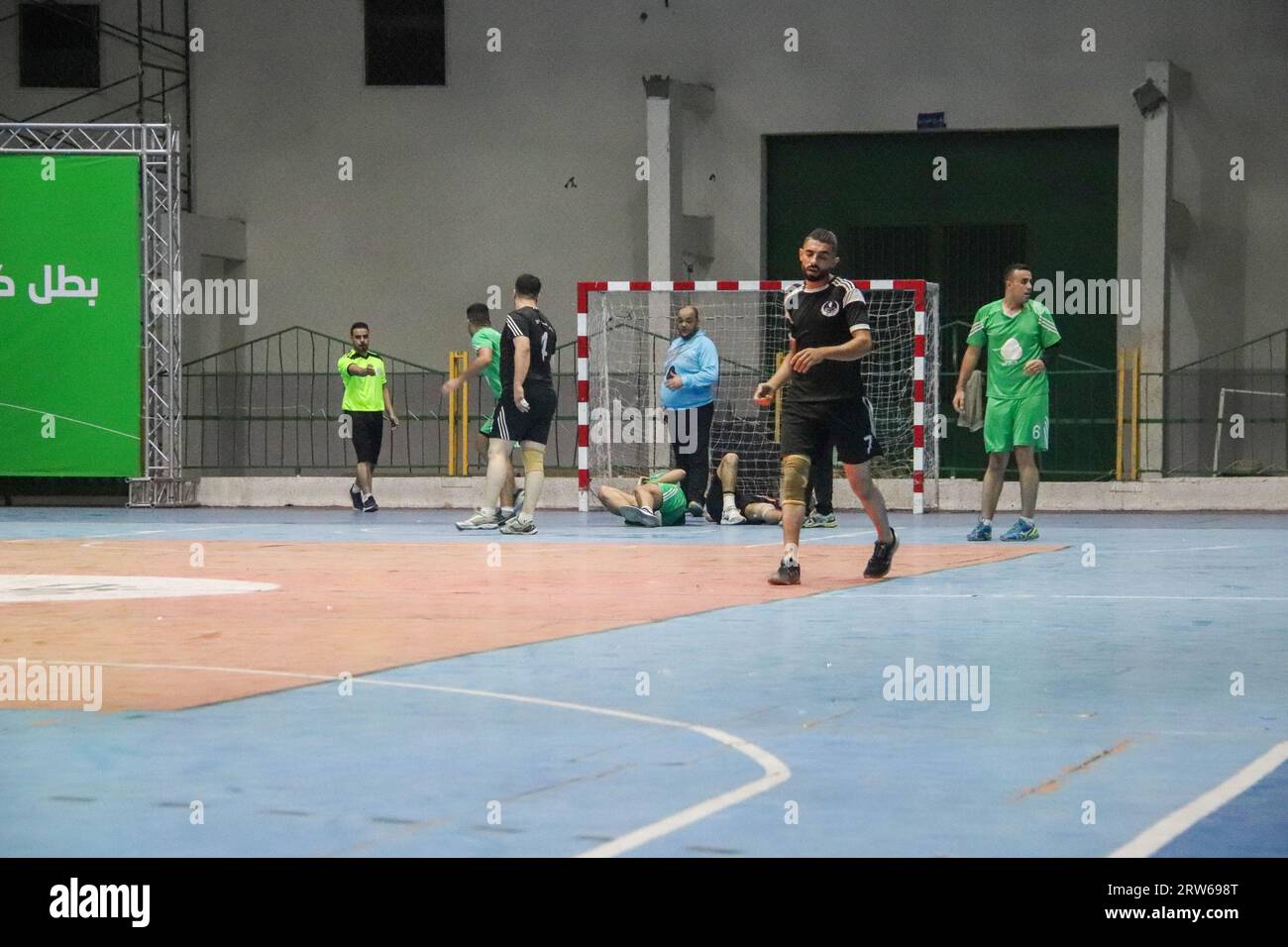 Gaza, Palestine, USA. 16th Sep, 2023. (SPO) 2023 Palestine Handball Cup ...