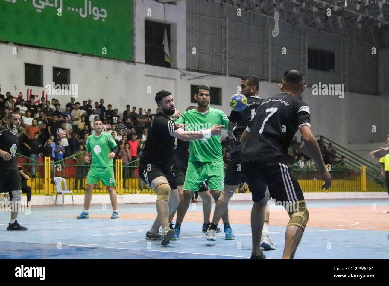 Gaza, Palestine, USA. 16th Sep, 2023. (SPO) 2023 Palestine Handball Cup ...