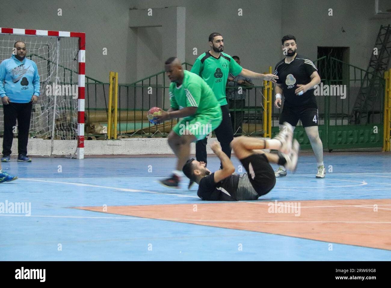 Gaza, Palestine, USA. 16th Sep, 2023. (SPO) 2023 Palestine Handball Cup ...