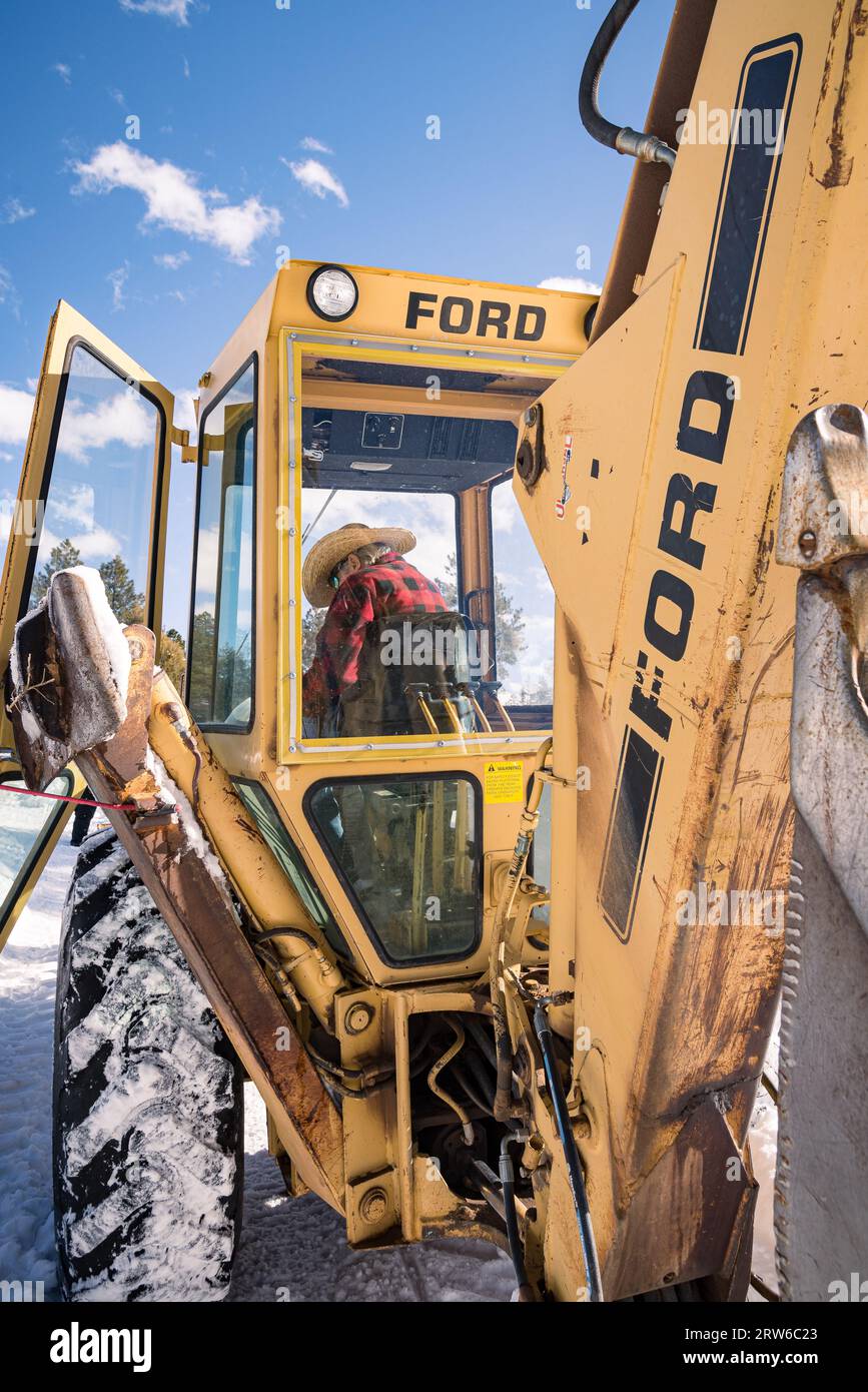 Ford backhoe hi-res stock photography and images - Alamy