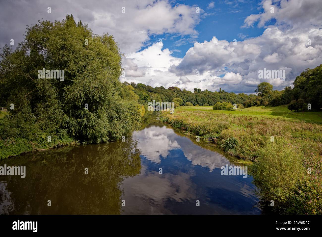 River Don, Low Sprotbrough, Doncaster Stock Photo - Alamy
