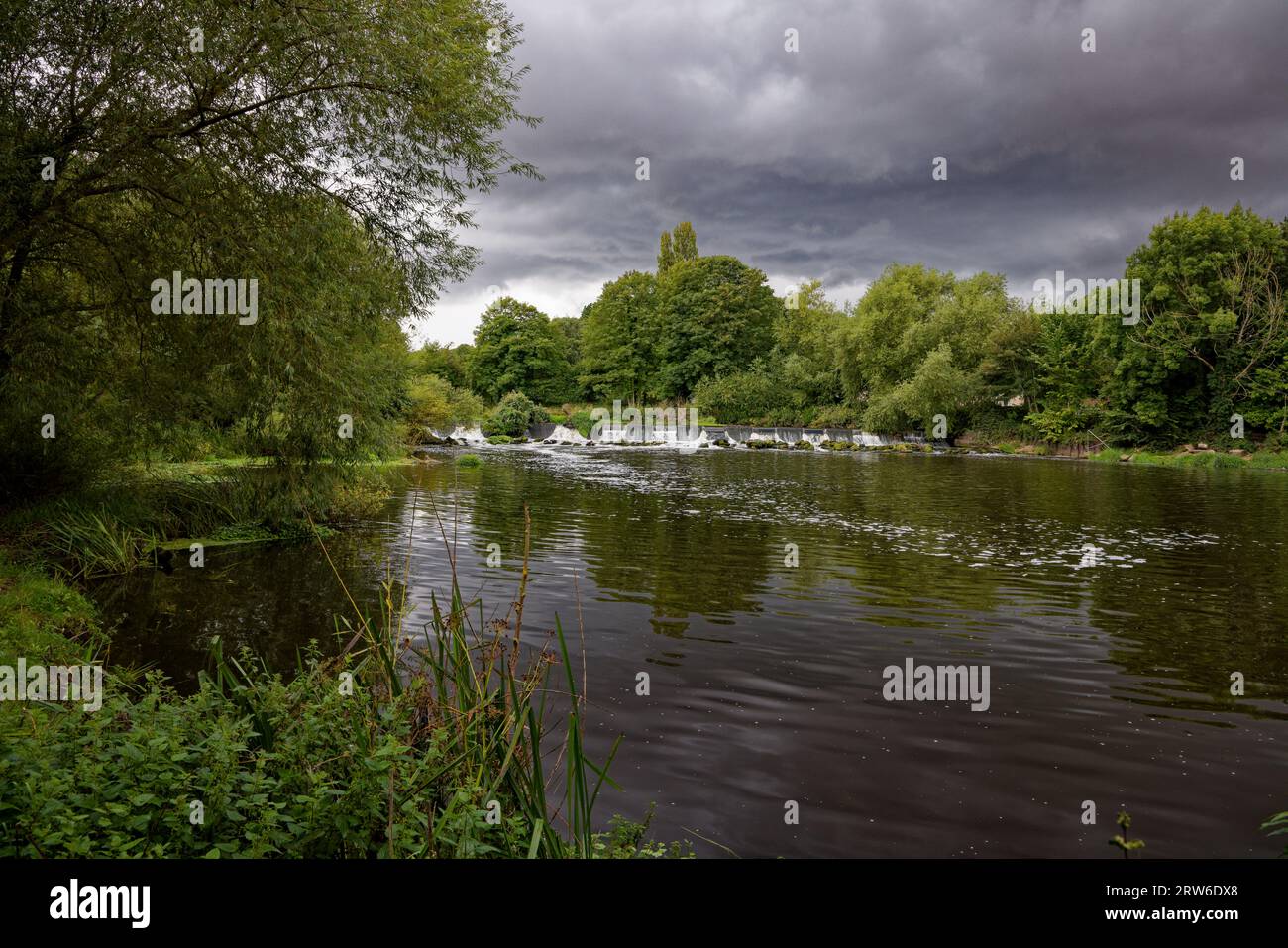 Sprotbrough Falls, Doncaster Stock Photo - Alamy
