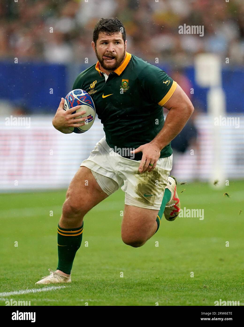 South Africa's Marco van Staden in action in action during the Rugby ...