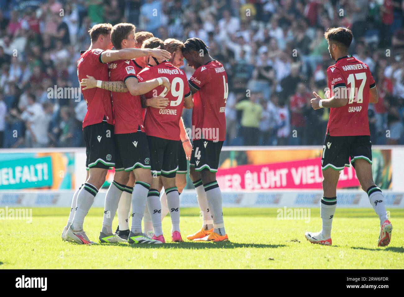 Hanover, Germany. 17th Sep, 2023. Soccer: 2nd Bundesliga, Hannover 96 ...