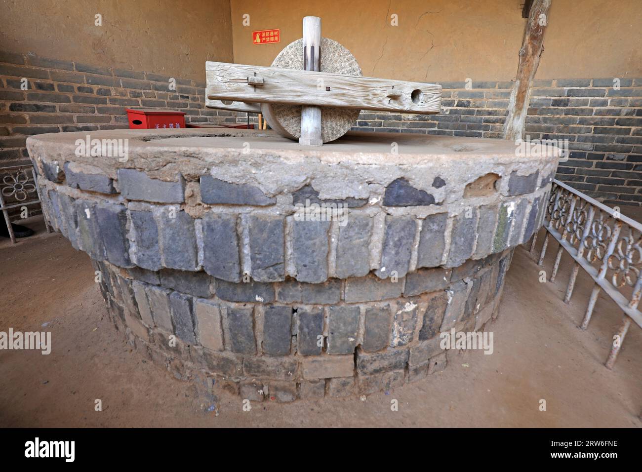Traditional Chinese style farm tools Stock Photo - Alamy
