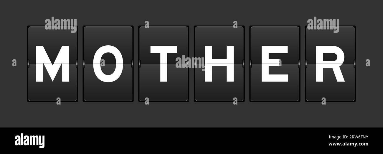 Single mamma Stock Vector Images - Alamy