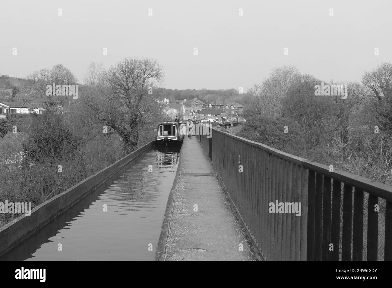 Pontcysyllte Aqueduct and Canal North Wales Stock Photo - Alamy
