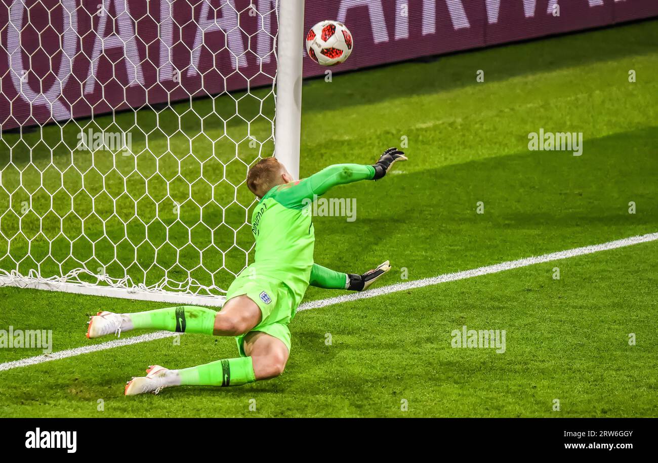Moscow, Russia – July 3, 2018. England national football team ...