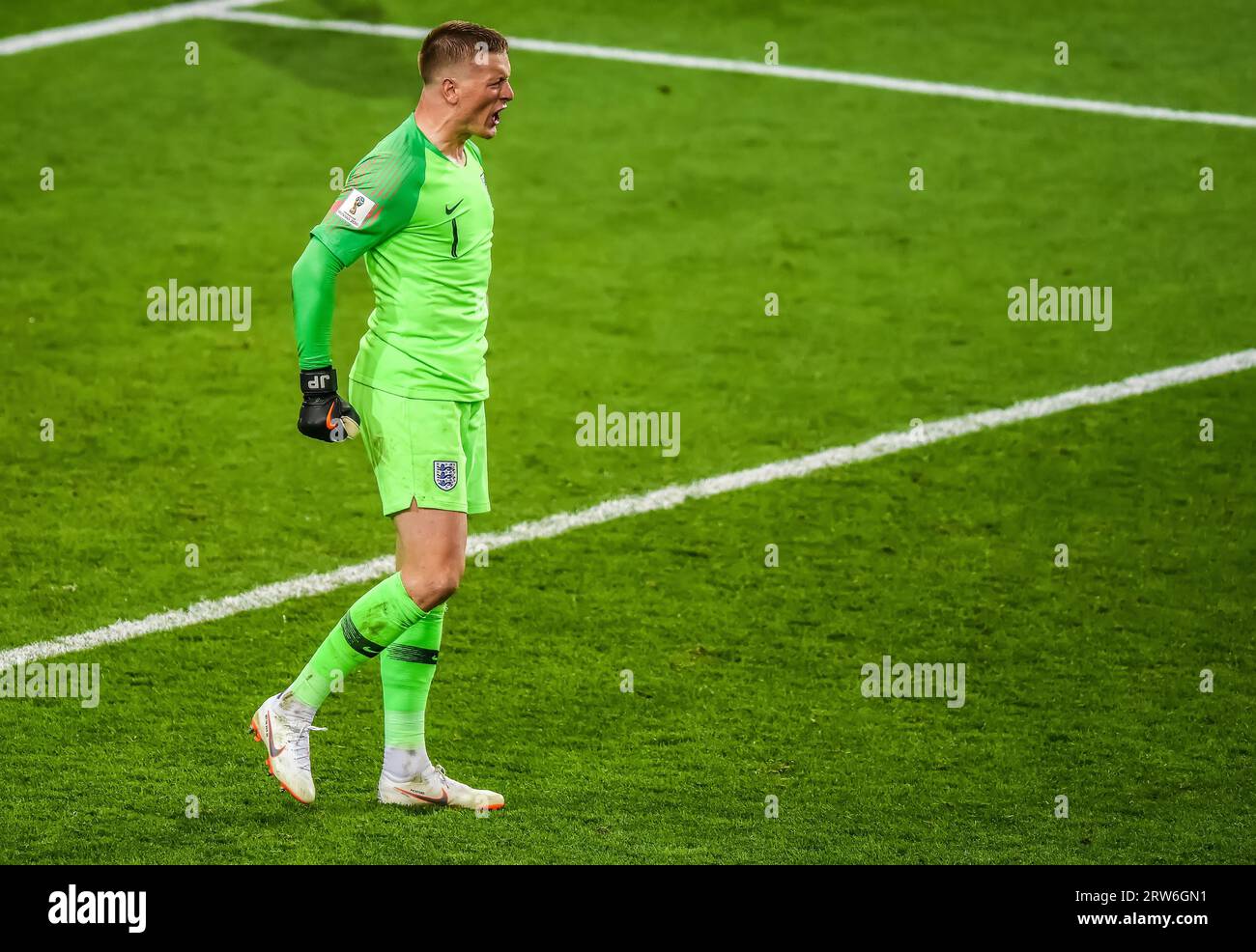 Moscow, Russia – July 3, 2018. England national football team ...