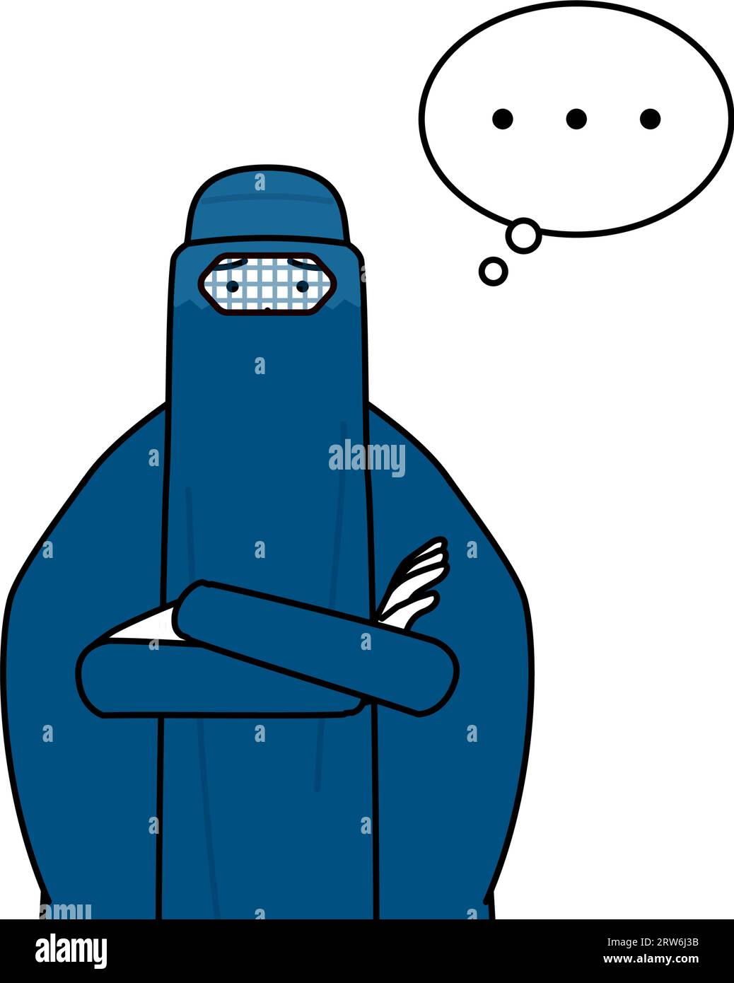 Deep in thought cartoon hi-res stock photography and images - Alamy