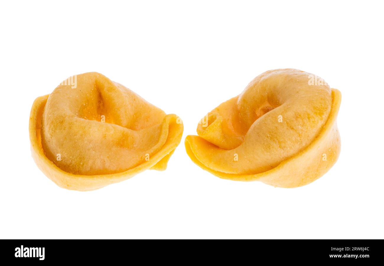 dry ravioli isolated on white background Stock Photo - Alamy