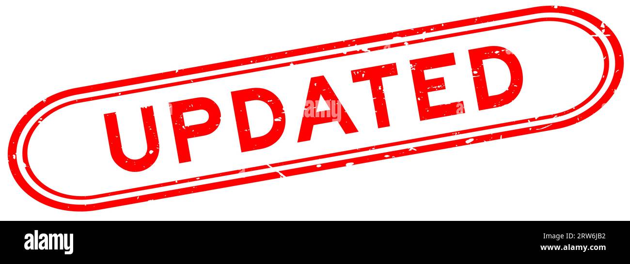 Updated word Stock Vector Images - Alamy