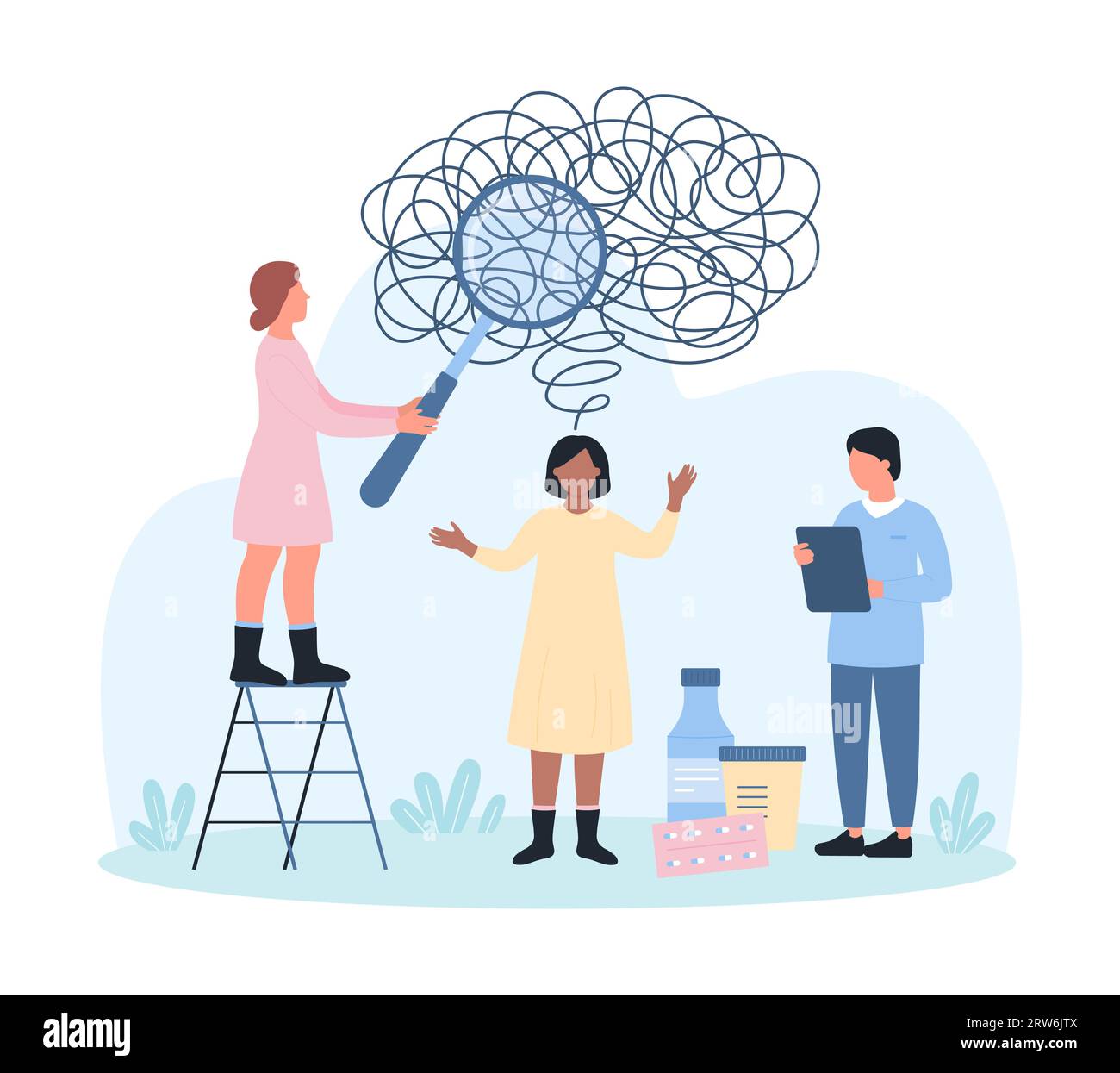 Psychotherapy Cartoons Depression Therapy, Psychology, Support And