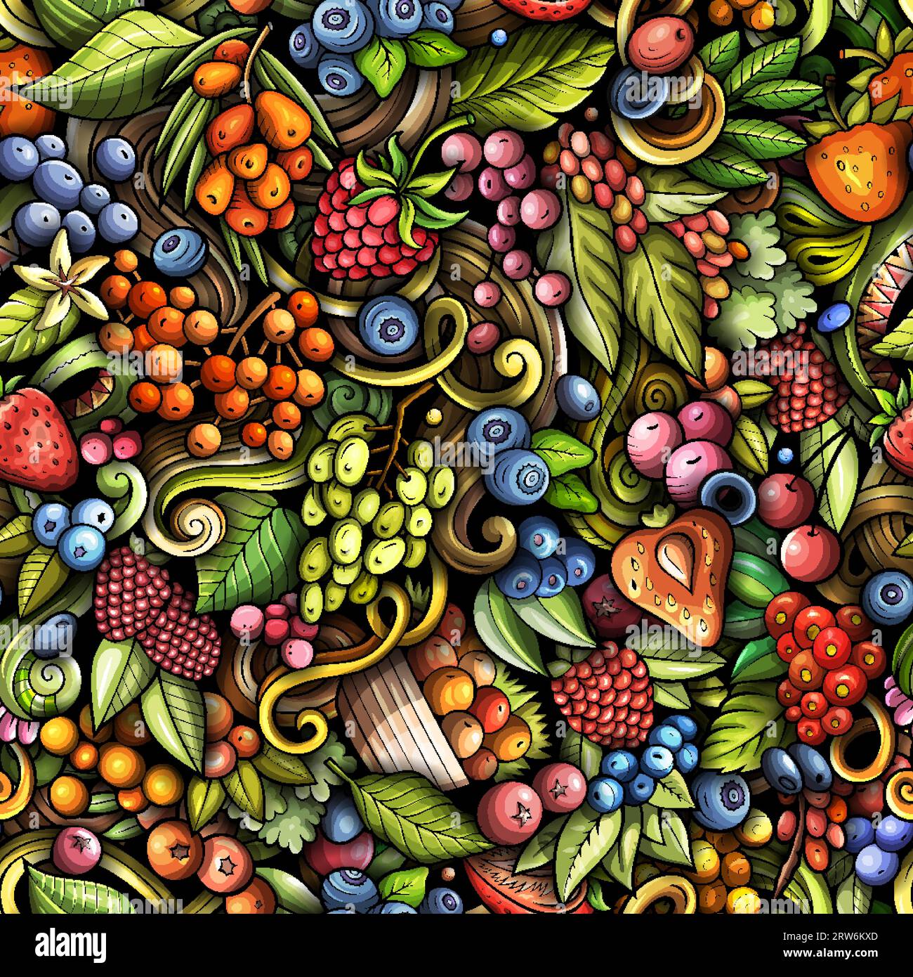 Cartoon strawberry bush hi-res stock photography and images - Alamy