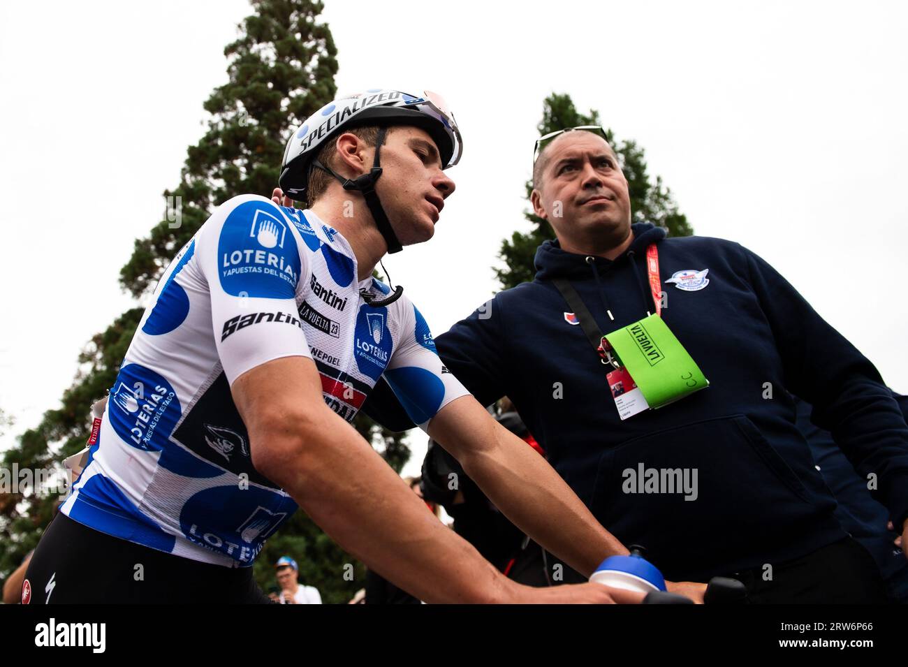 Remco Evenepoel (Soudal Quick-Step) seen after the stage 20 of the ...