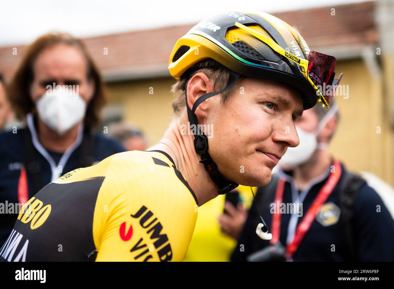 Wilco Kelderman (Jumbo-Visma) seen at the end of the stage 20 of the ...