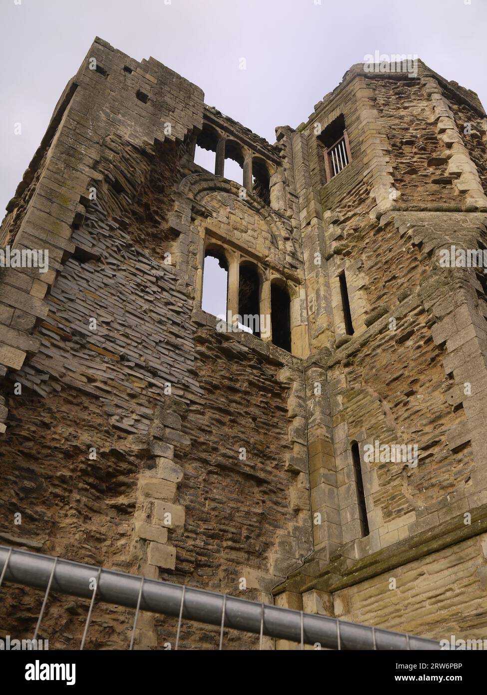 Newark castle restoration hi-res stock photography and images - Alamy