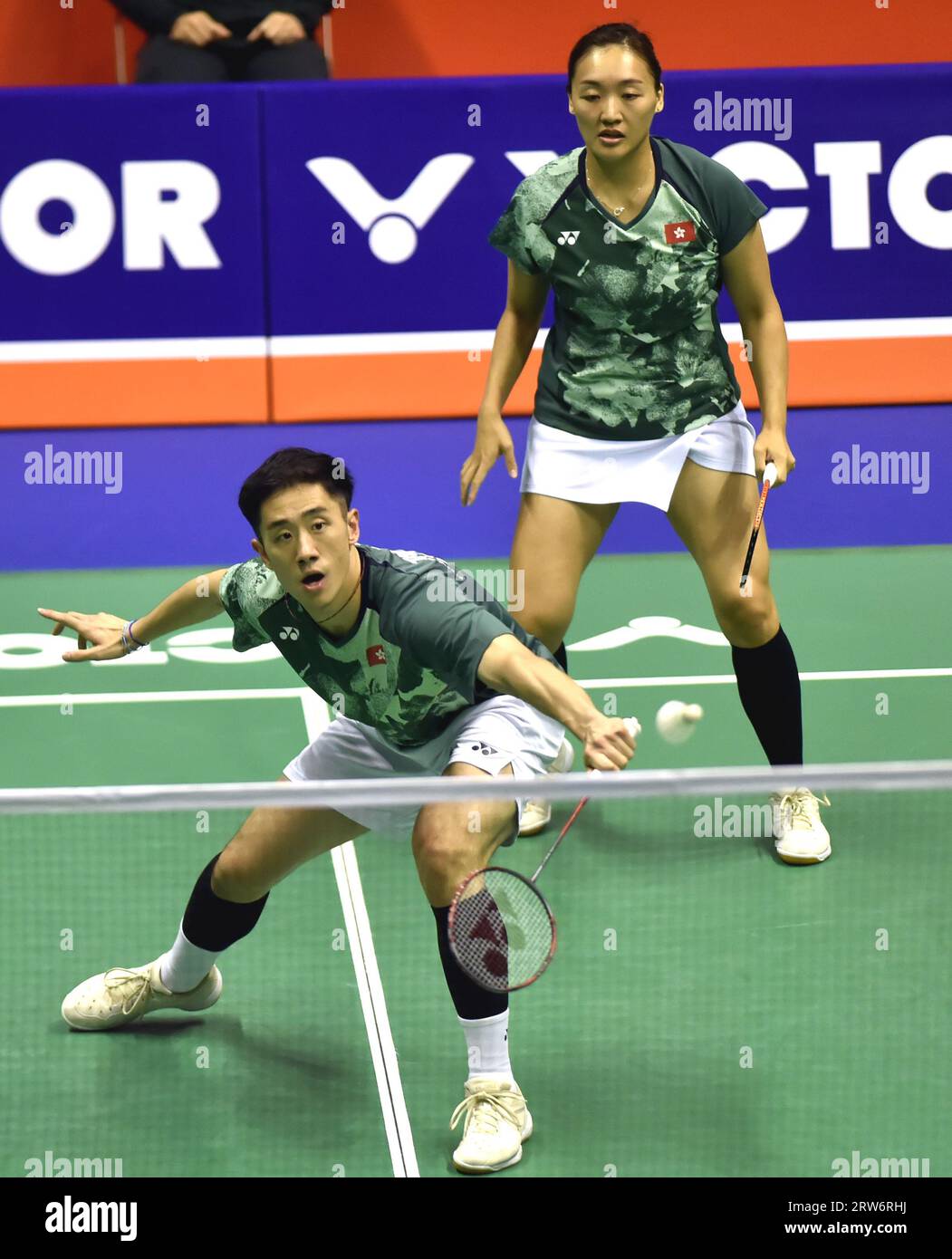 Hong Kong. 17th Sep, 2023. Tang Chun Man (front)/Tse Ying Suet of China ...