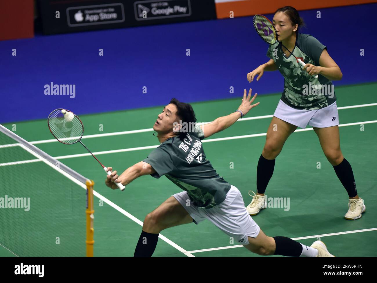 Hong Kong. 17th Sep, 2023. Tang Chun Man (L)/Tse Ying Suet of China's ...