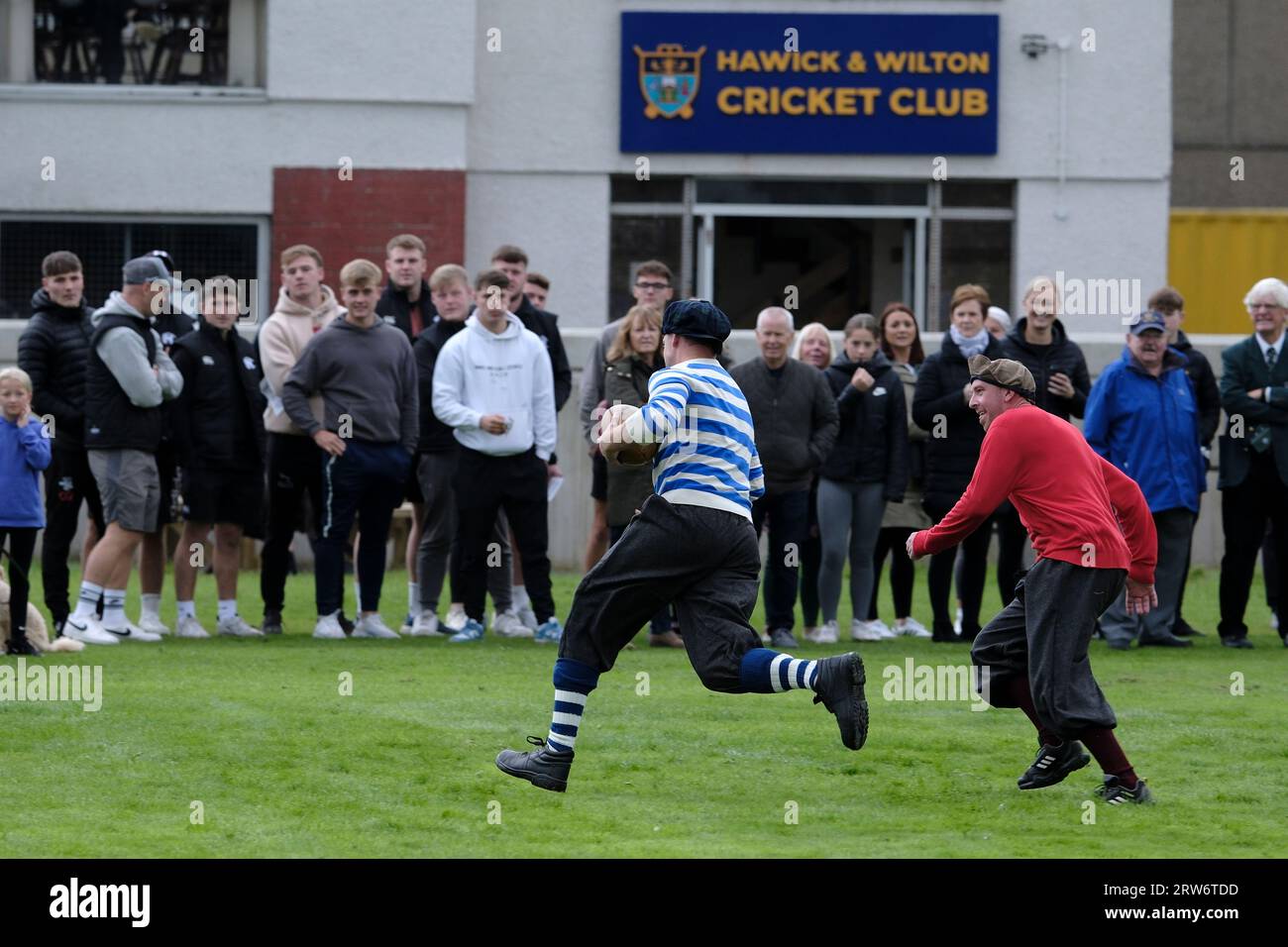 Buccleuch Park, Hawick, UK. 17th Sep 2023. On Sunday 17 September at ...