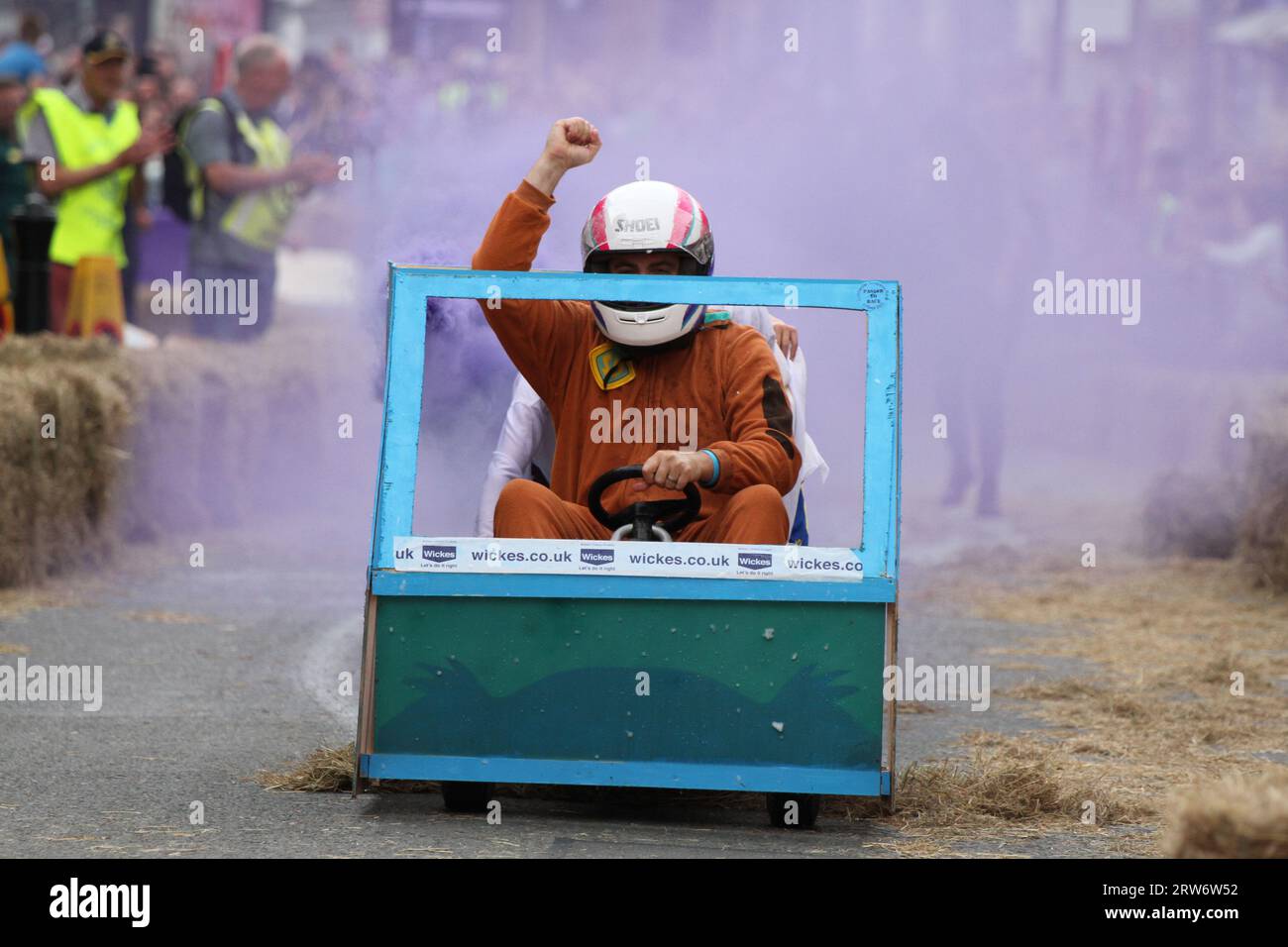Colchester, UK. 17th Sep 2023. Real-life Wacky Races in the city as the ...
