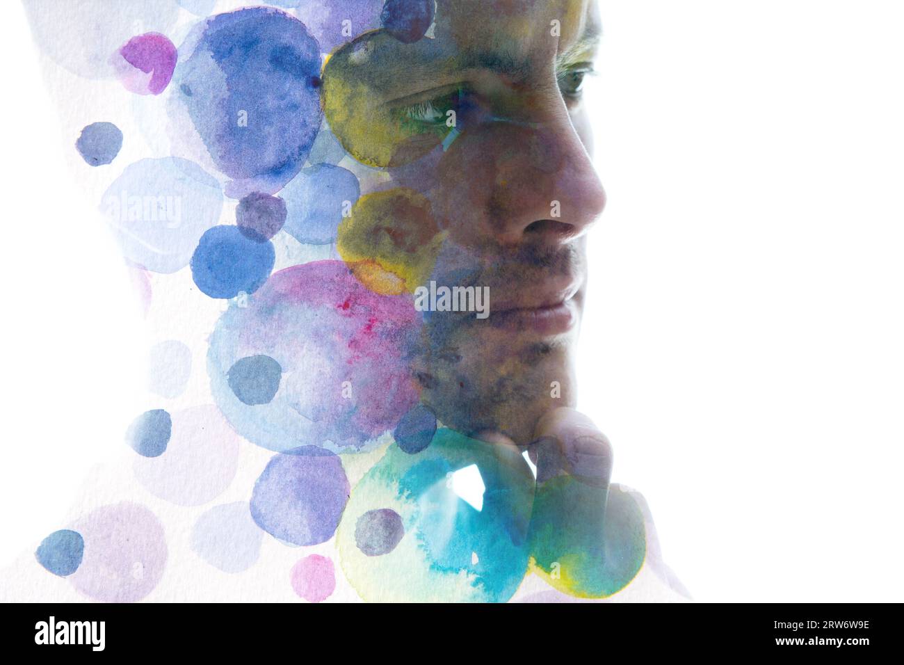 Painted circles hi-res stock photography and images - Alamy