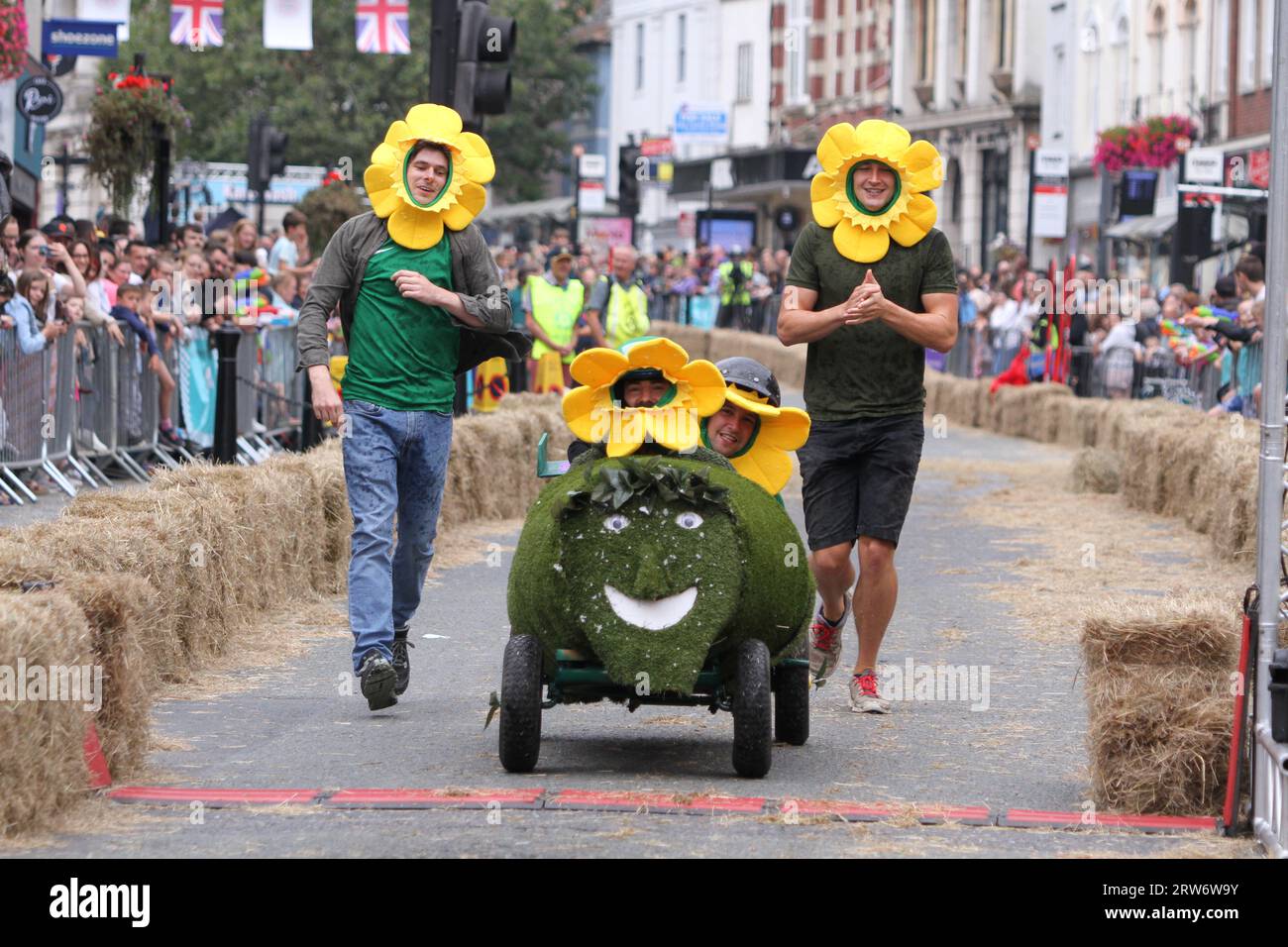 Colchester, UK. 17th Sep 2023. Real-life Wacky Races in the city as the ...