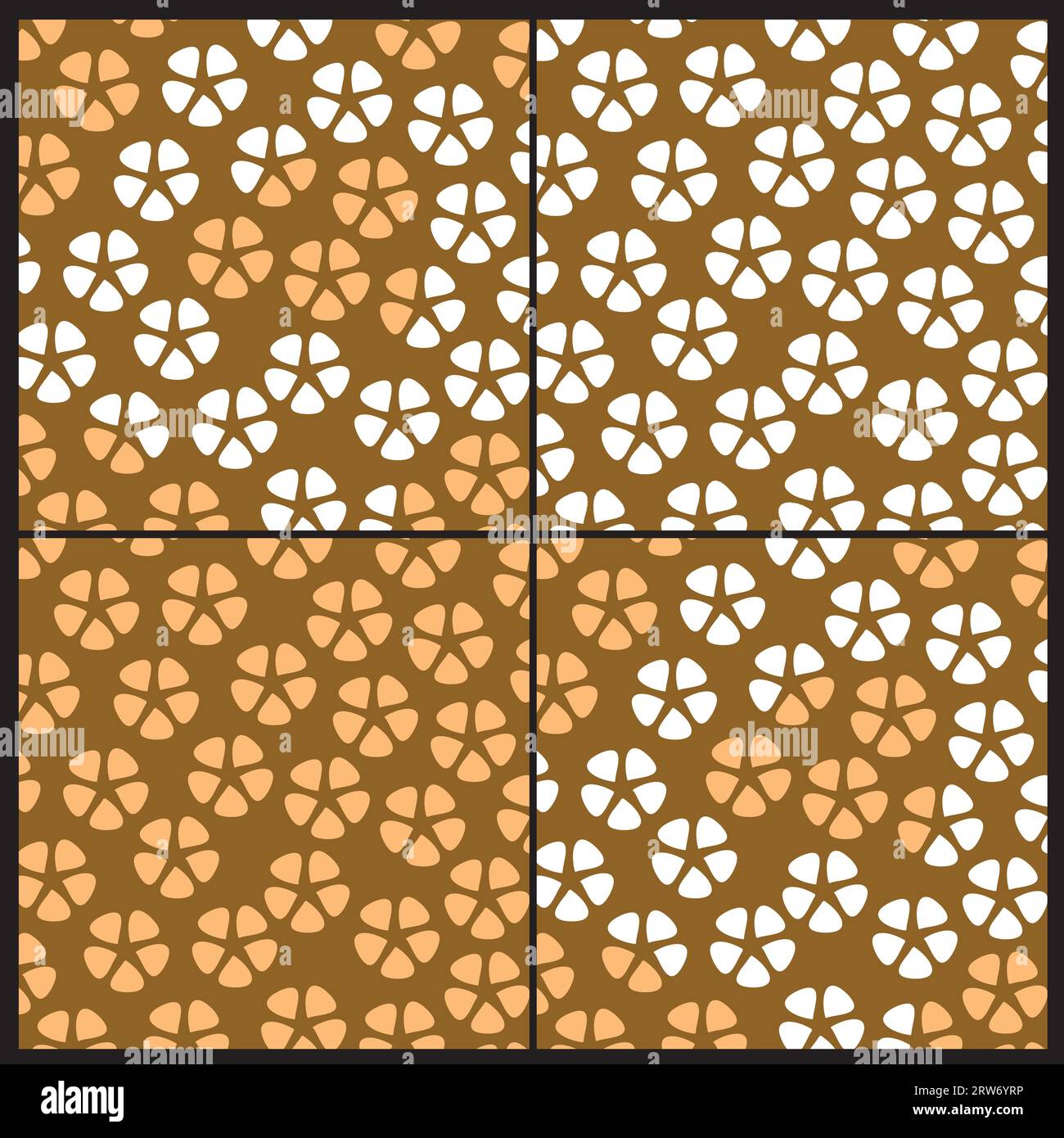 Flowers Japanese Style Pattern Stock Vector Image & Art - Alamy