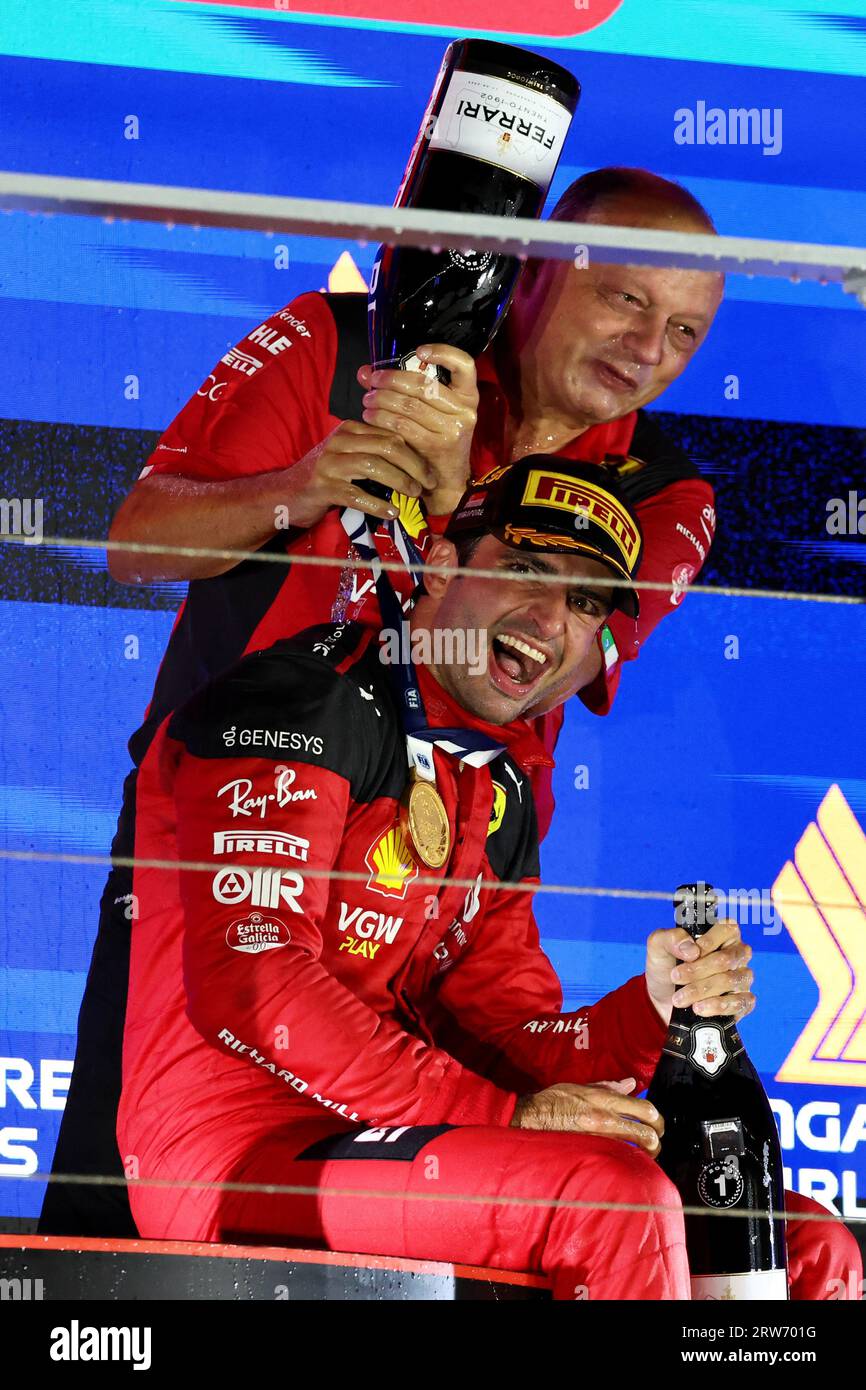 Fred vasseur and carlos sainz hi-res stock photography and images - Alamy