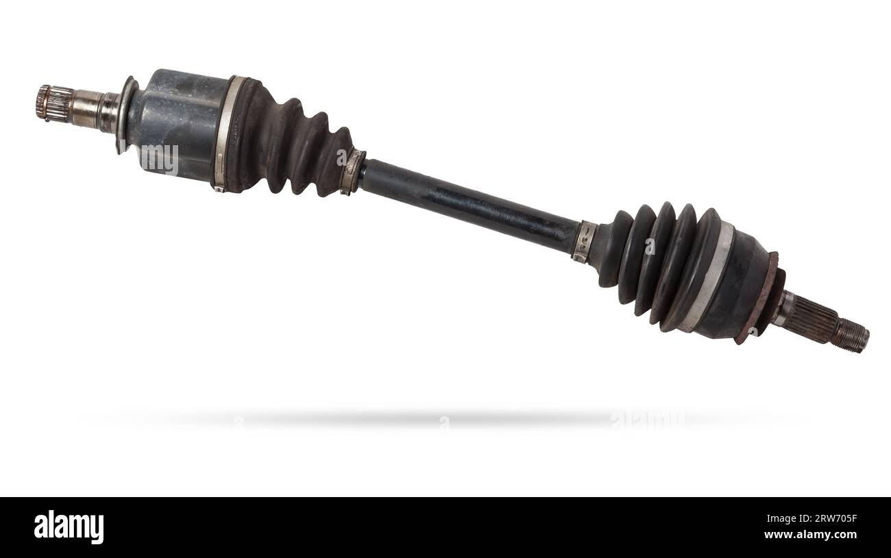 Car spare part - wheel drive cv joint on white isolated background ...