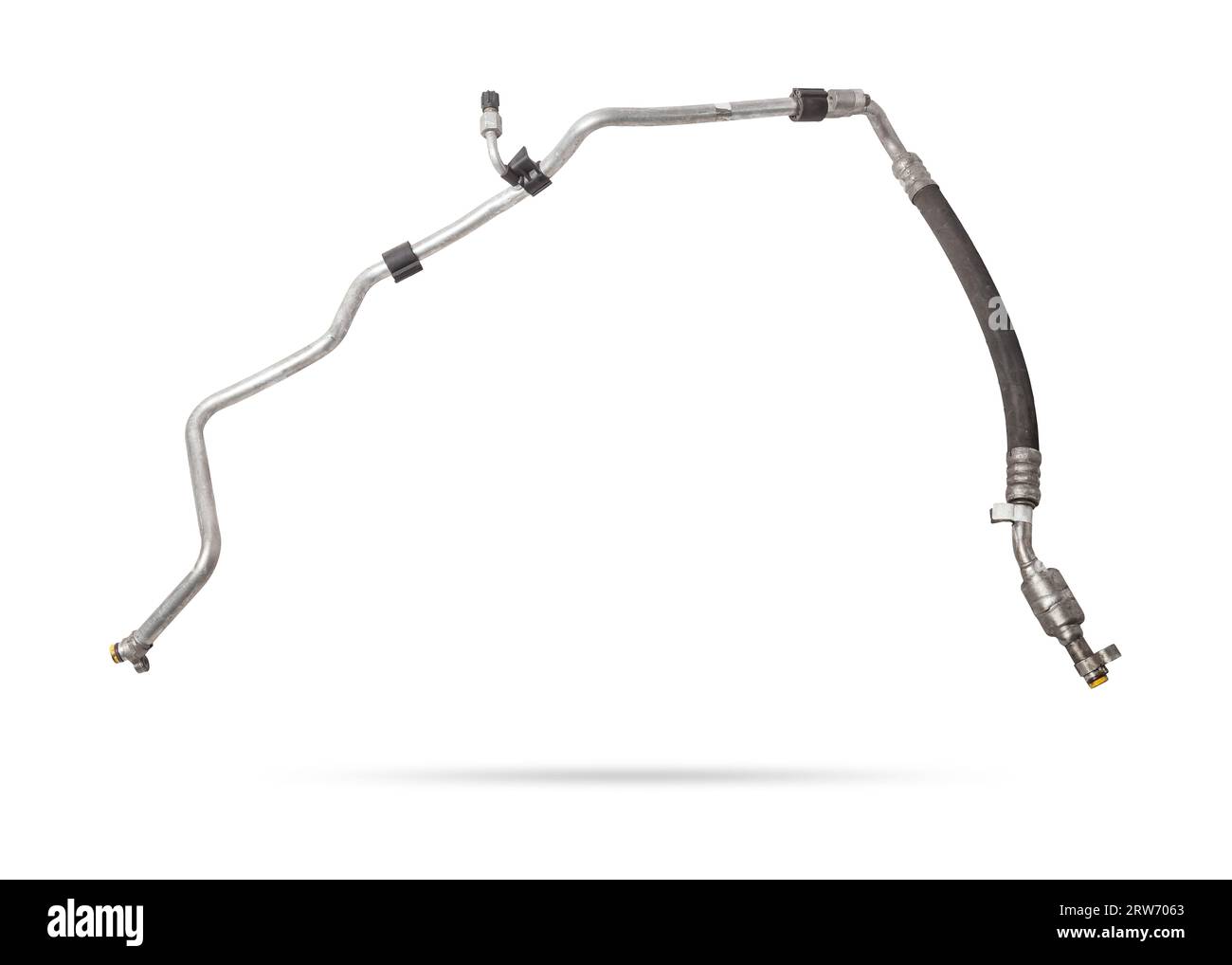 Air conditioning hose for supplying refrigerant or oil for cooling air ...