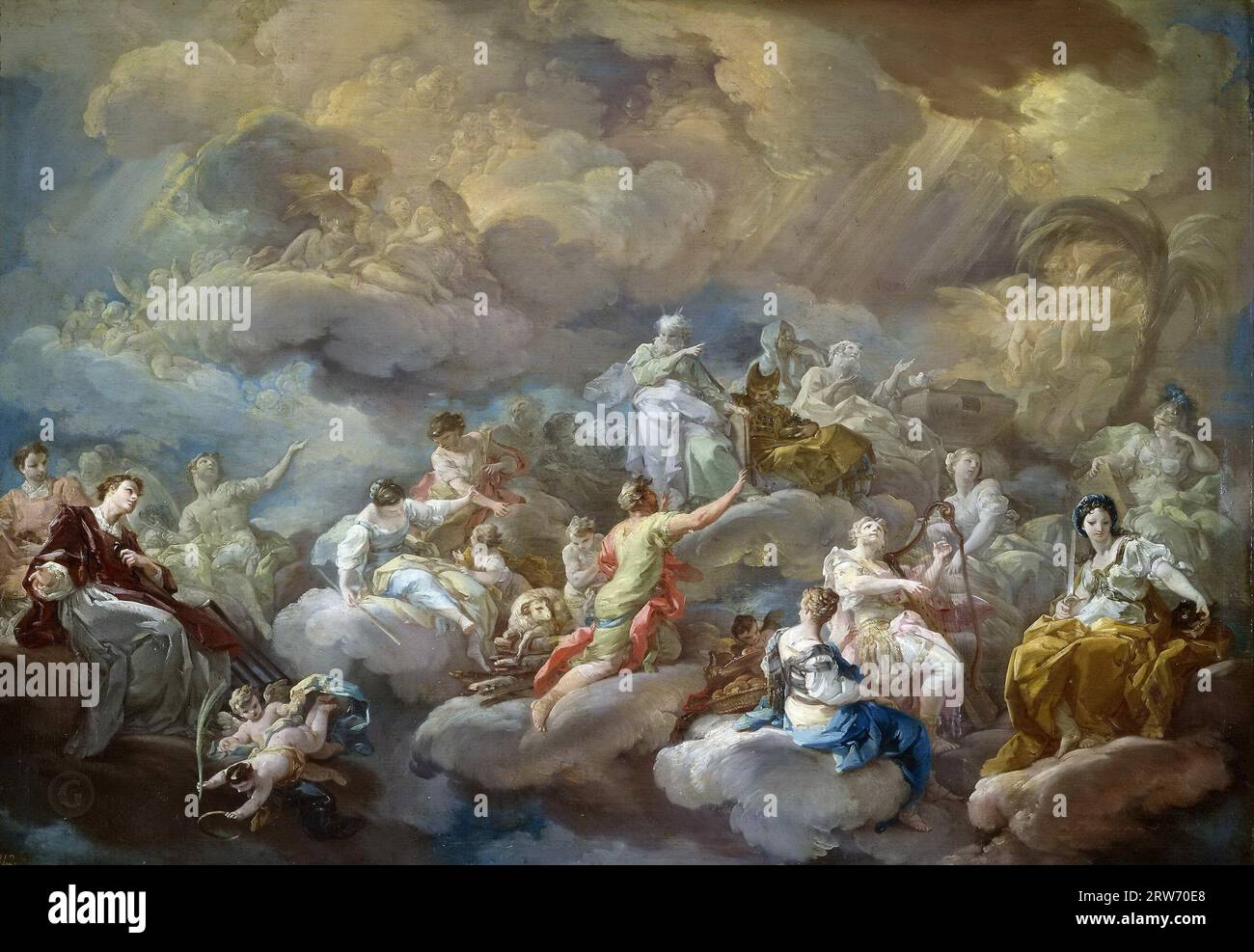 Corrado giaquinto painting hi-res stock photography and images - Alamy