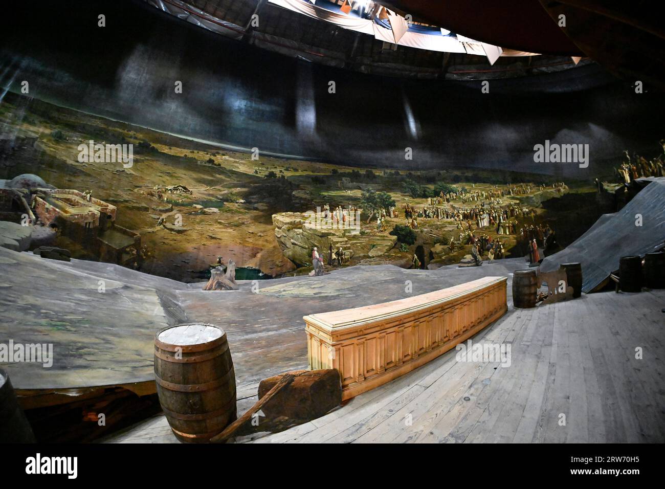 Quebec, Canada. 06th Sep, 2023. The Cyclorama de Jerusalem in Sainte ...