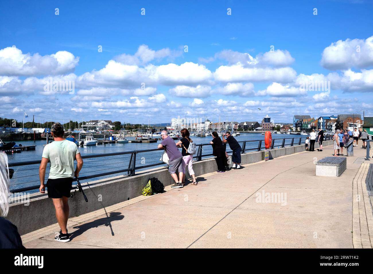 littlehampton town seaside resort,and the river arun,west sussex,uk ...