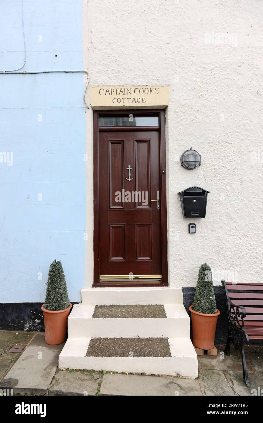 Captain james cooks house hi-res stock photography and images - Alamy