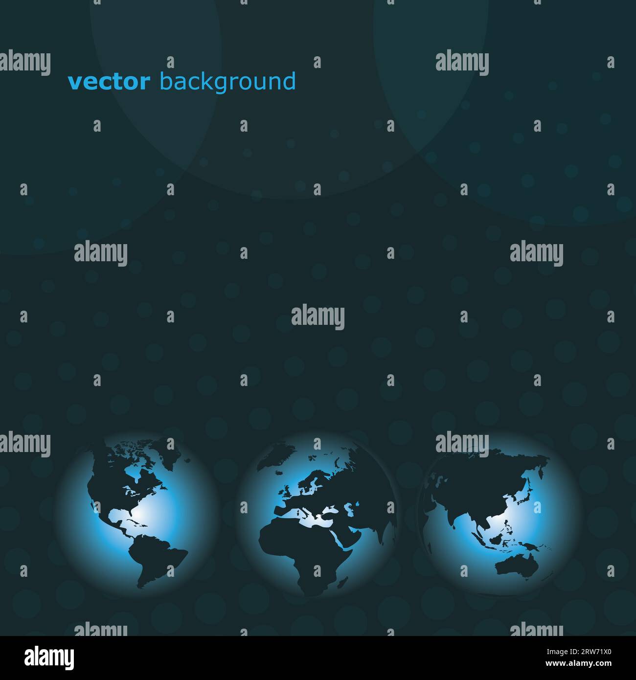 3d earth abstract background - illustration Stock Vector Image & Art ...